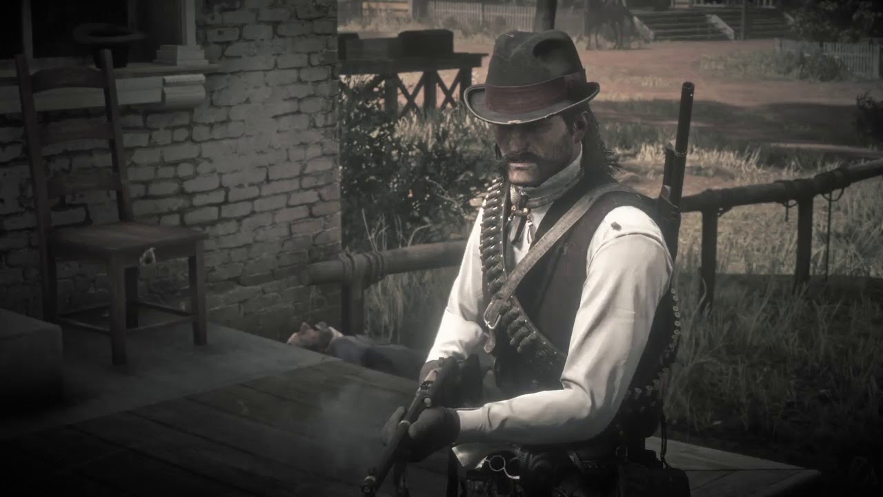 Red Dead Redemption 2 Shootout in Rhodes Max Bounty - YouTube