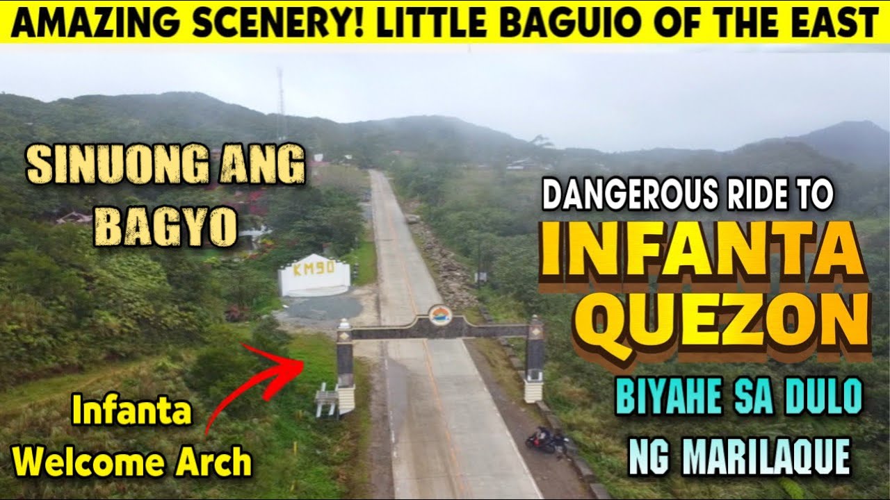 The SCENIC yet VERY UNPREDICTABLE ROAD to INFANTA QUEZON ⛈️ THE EAST ...