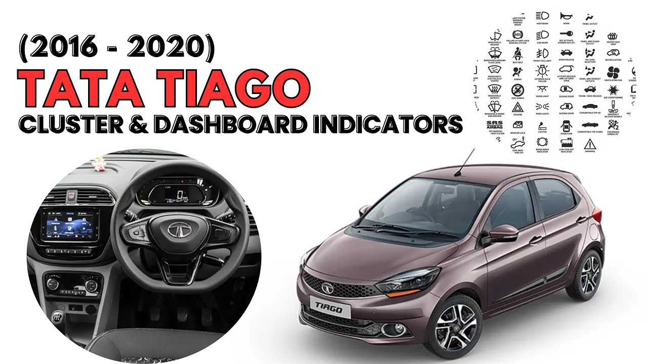 Tata Tiago (2016 - 2020) Cluster Display & Dashboard Warning Lights ...