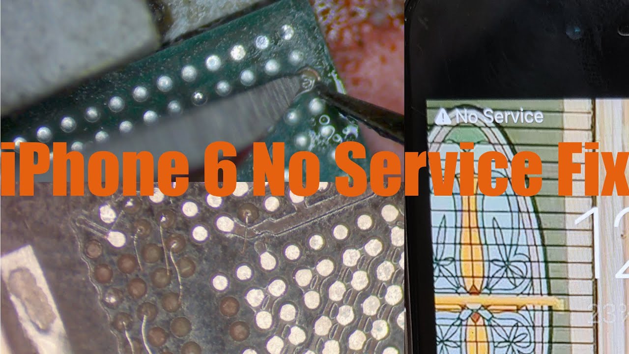 Iphone 6 No Service || No IMEI || No Modem Firmware Fix.... - YouTube