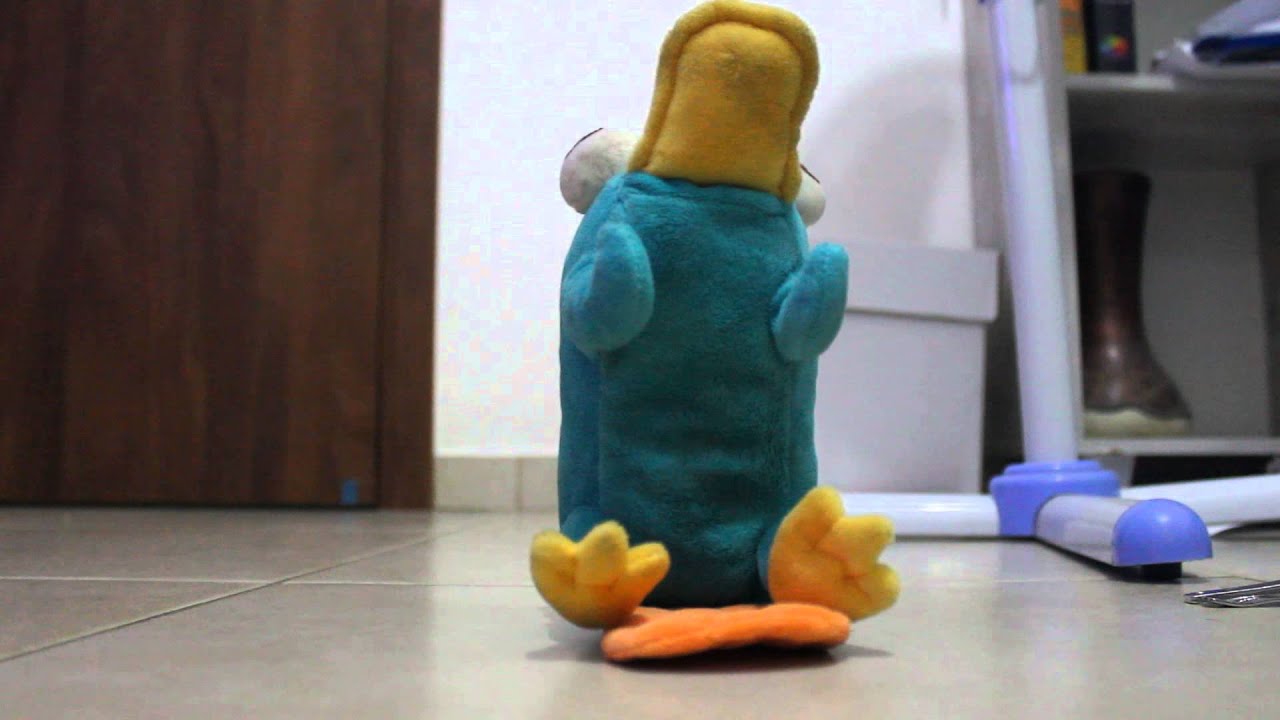 Perry the platipus falls - YouTube