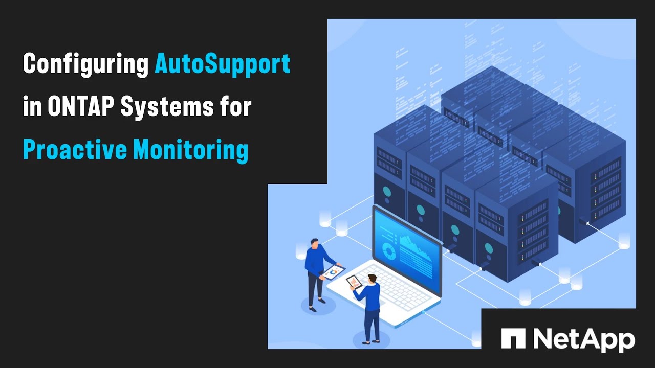 How to configure AutoSupport in ONTAP - YouTube