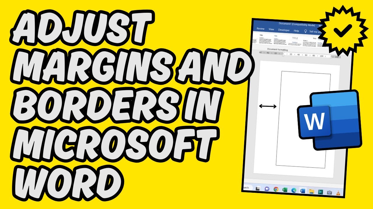 [Easy Guide] Adjust Margins and Borders in Microsoft Word - YouTube