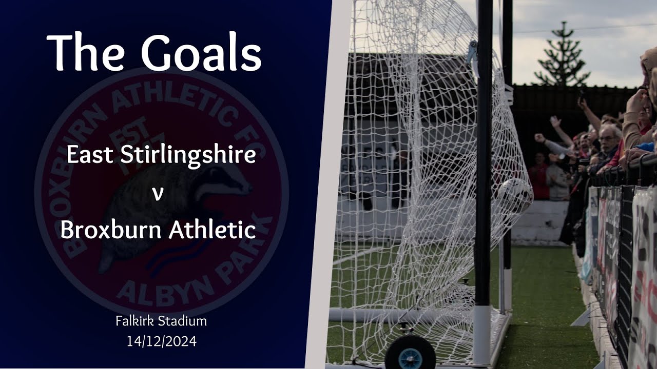 East Stirlingshire v Broxburn Athletic - The goals - YouTube