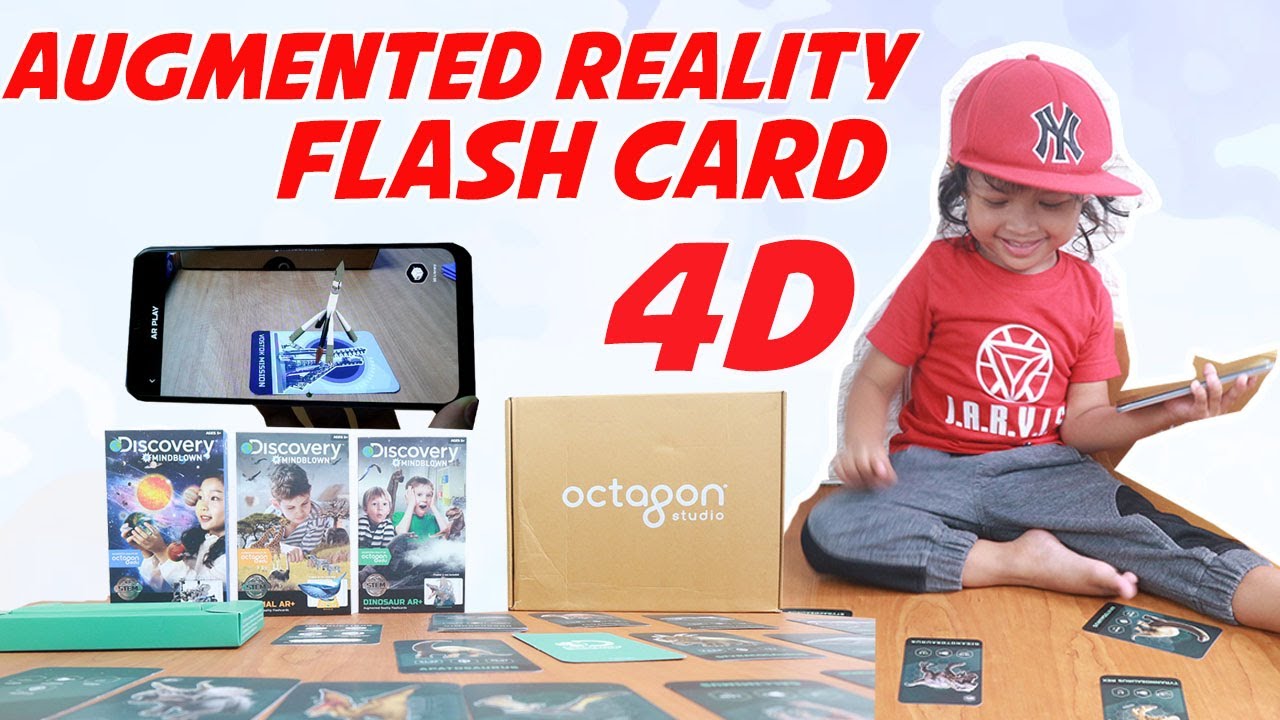 AUGMENTED REALITY FLASH CARD - JARVIS X OCTAGON STUDIO - YouTube