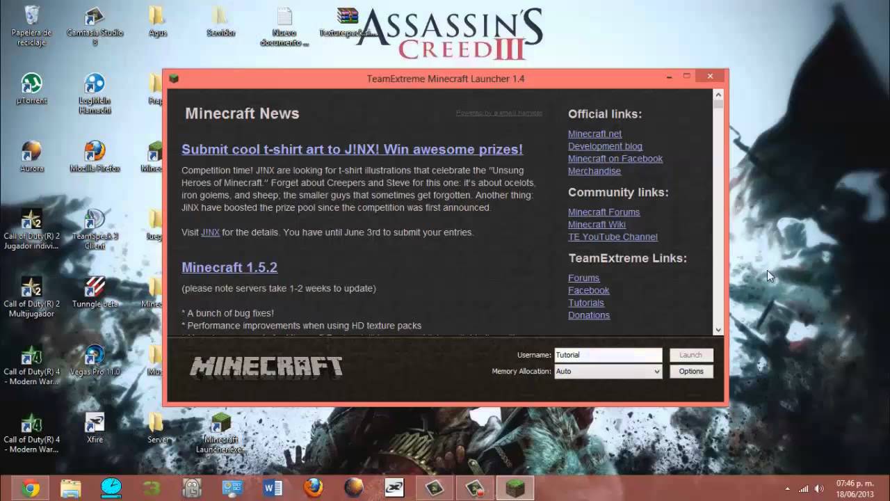 Como poner mods a tu minecraft+ como instalar el Too Many Items - YouTube