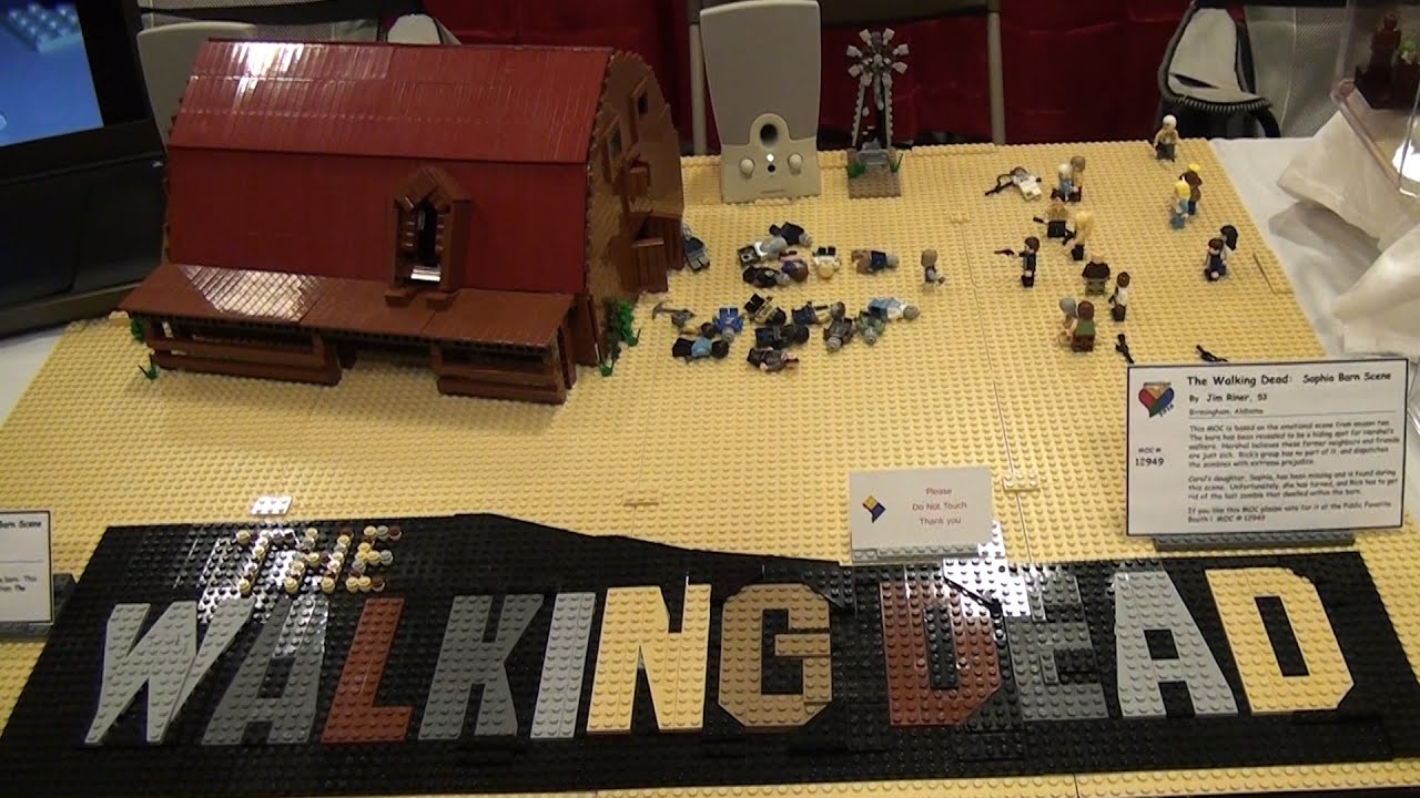 LEGO The Walking Dead scene – BrickFair Virginia 2015 - YouTube