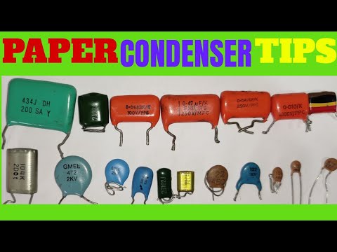 PAPER CONDENSER TIPS - YouTube