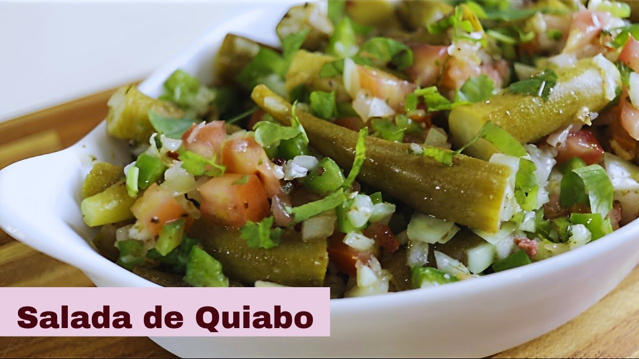 SALADA DE QUIABO: VOCÊ NÃO PODE PERDER ESTA RECEITA! 🥗🫛 - YouTube