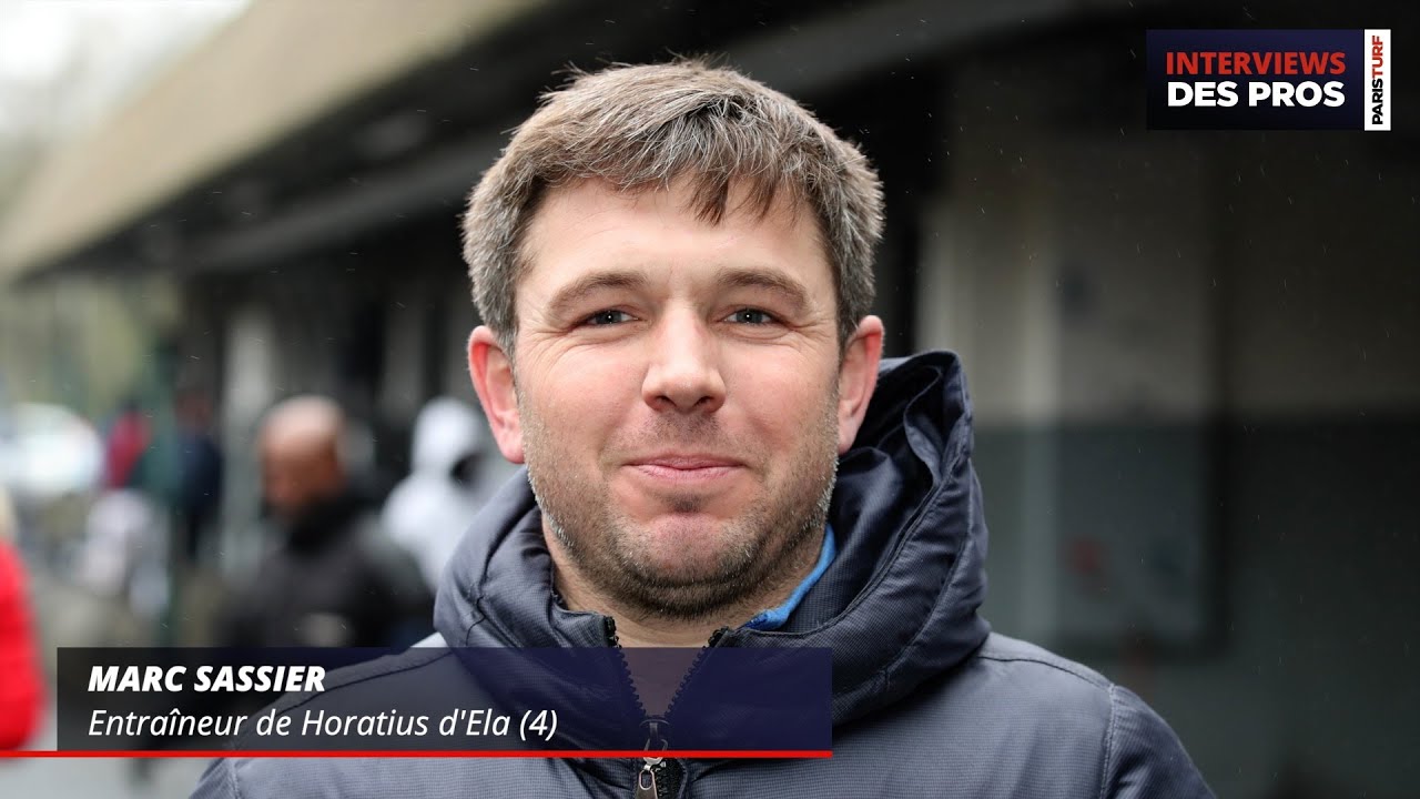 MARC SASSIER | ENTRAÎNEUR DE HORATIUS D'ELA | QUINTÉ DU MERCREDI 3 ...