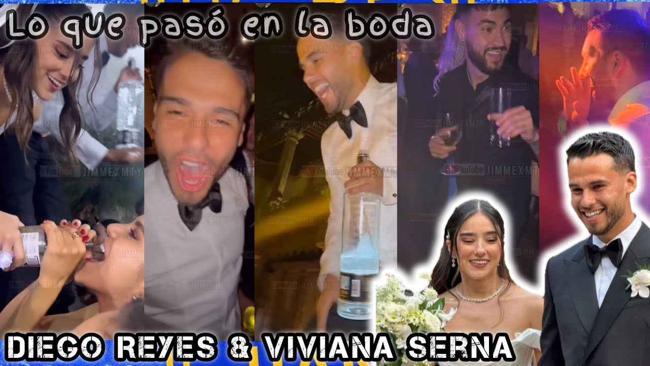 Boda de Diego Reyes y Viviana Serna | Futbolistas | Actores y Actrices #ligamx - YouTube