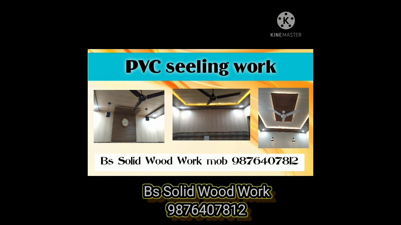 PVC seeling pvc panel - YouTube