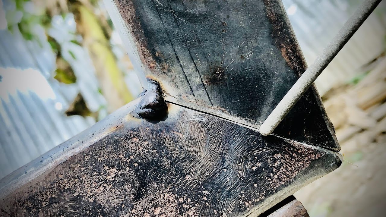 Learn the correct technique for welding square tube | arc welding - YouTube