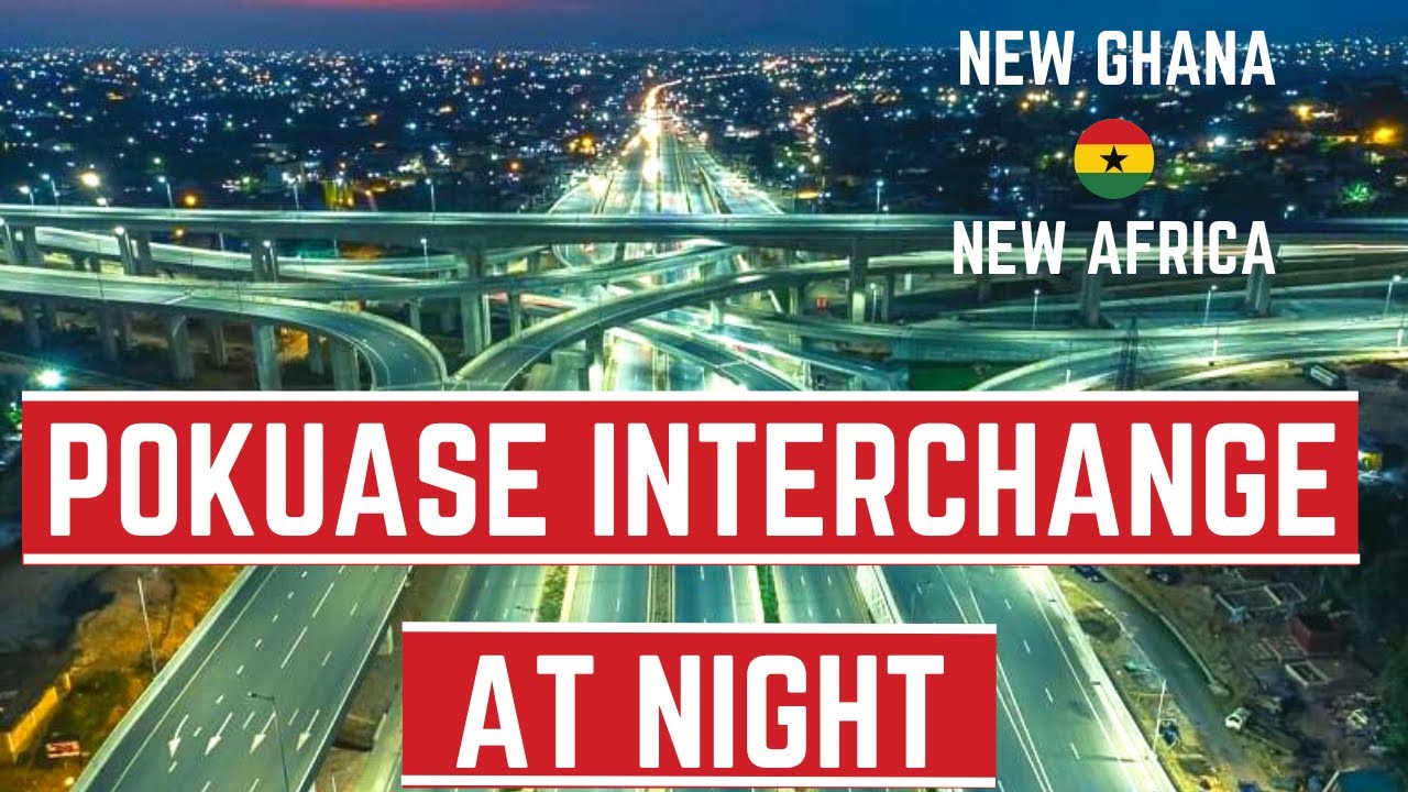 Accra, Ghana Pokuase Interchange || Ghana, Accra Pokuase Interchange ...