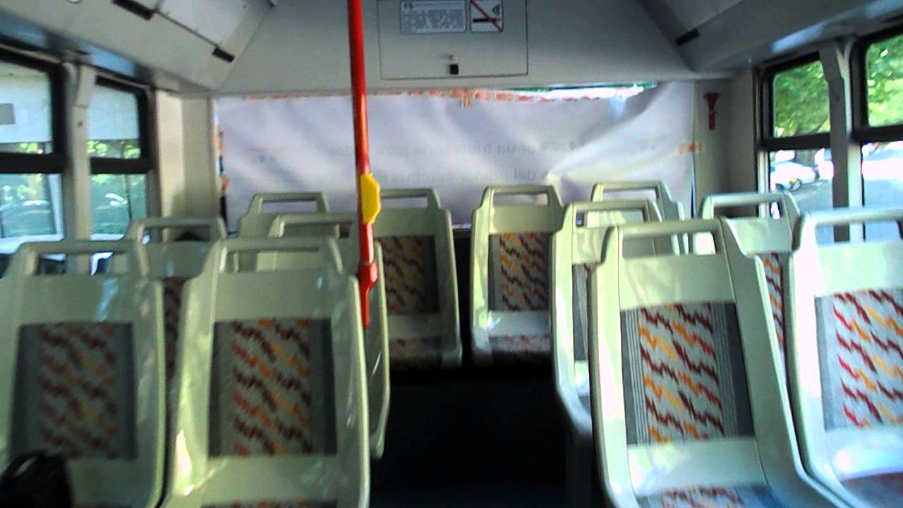 Emt de Madrid - Interior del Man NL202 Nº7012 preservado - YouTube