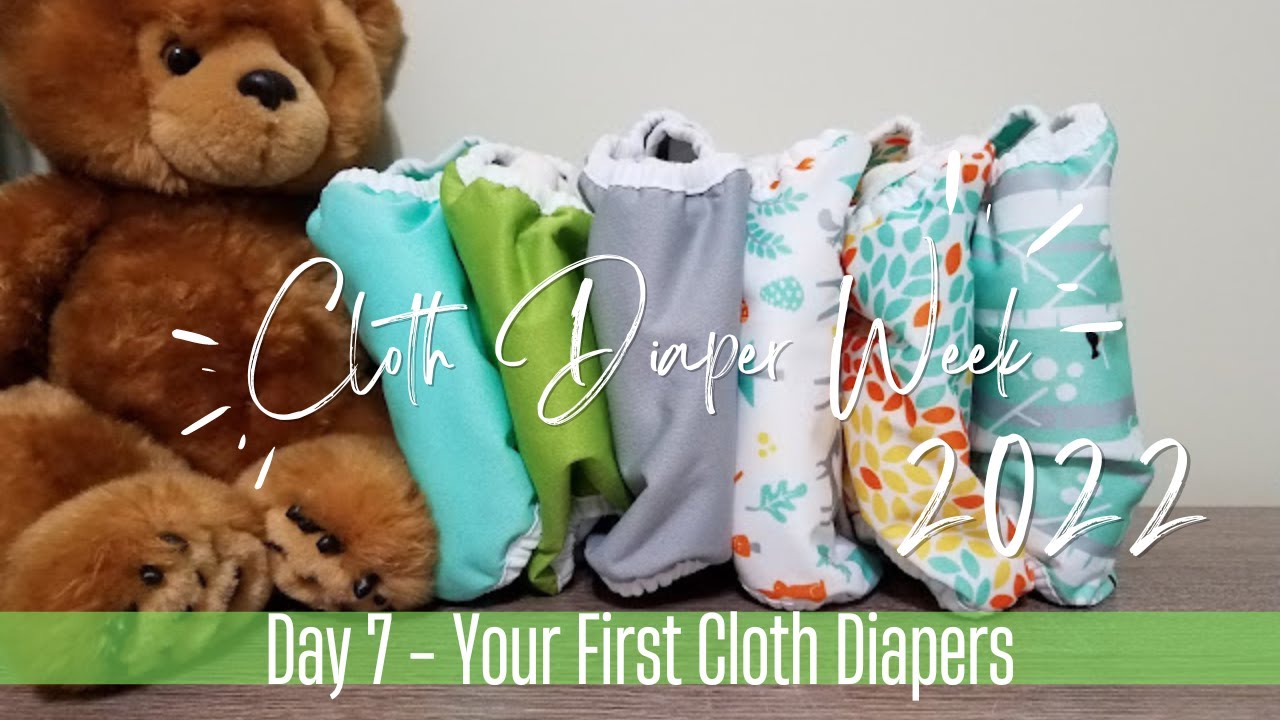 First Cloth Diapers I Tried | Cloth Diaper Week 2022 Day 7 - YouTube