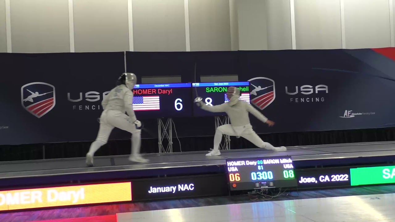 San Jose NAC SMS 2022 - GOLD - Daryl Homer v Mitchell Saron - YouTube