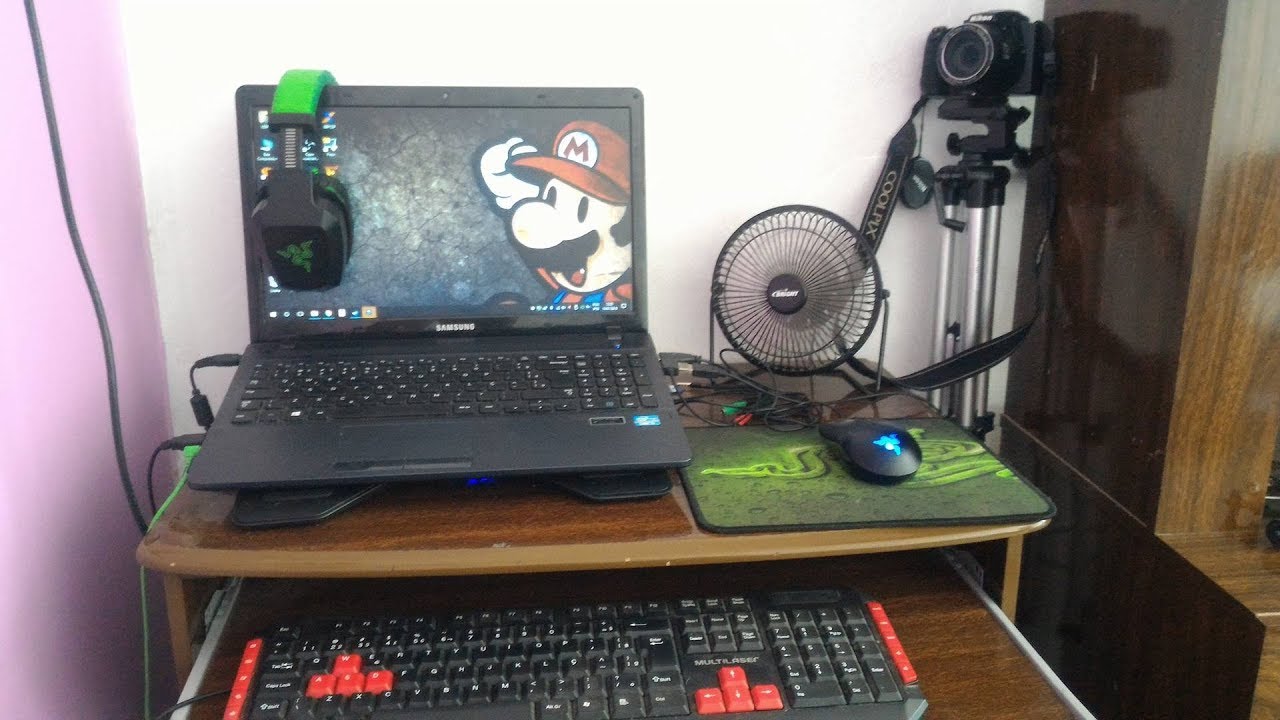 Um Setup de Pobre? Como improvisar? - YouTube