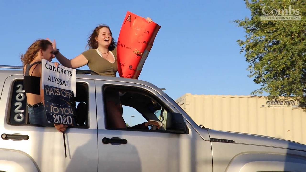 Class of 2020 Drive By Graduation - YouTube