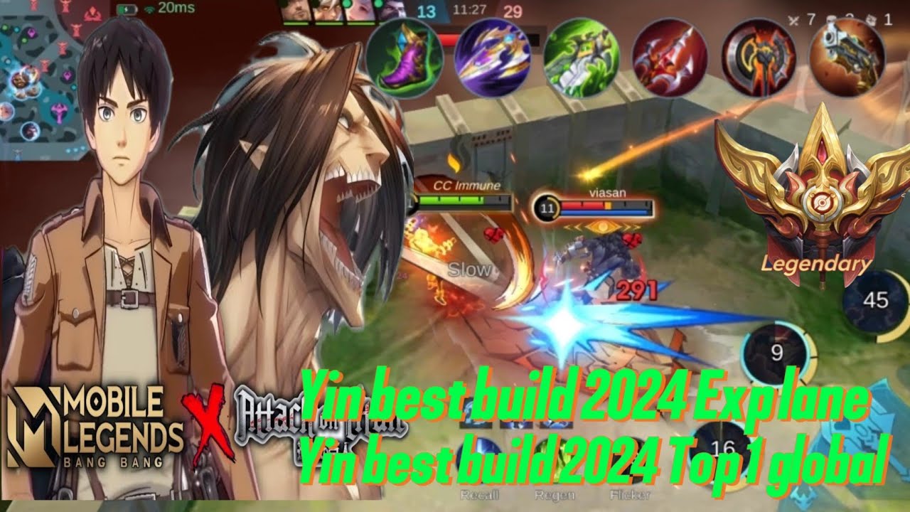 Yin Best Build 2024 exp lane _Yin best build 2024 Gameplay. - YouTube
