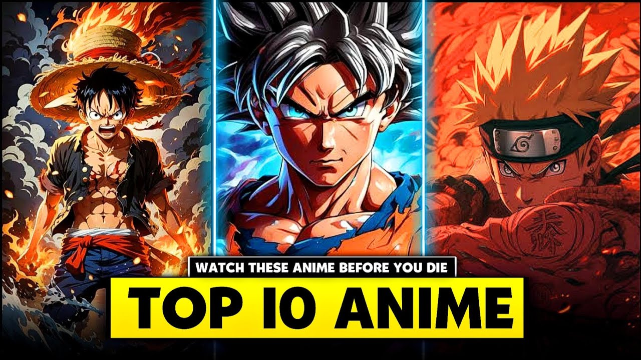 Top 10 Most Popular Anime In The World 🔥 |"HINDI" Peak Recommendations ...