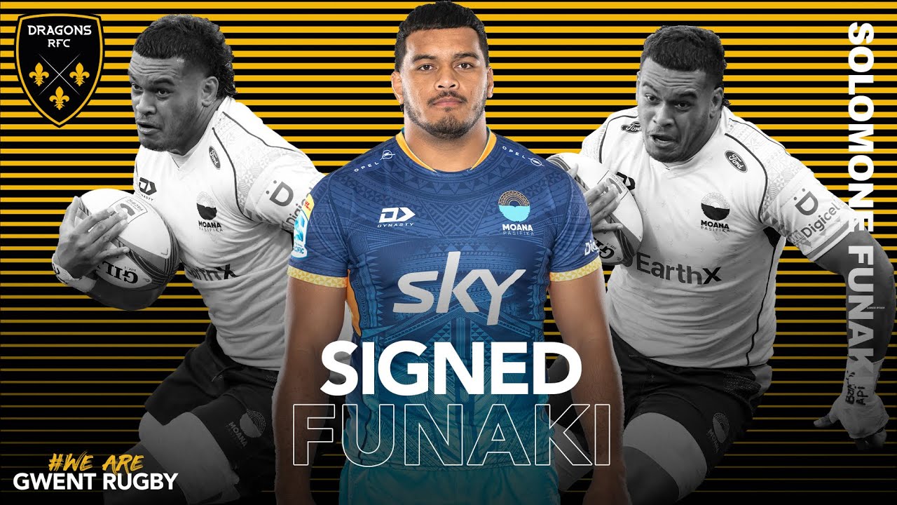 SOLOMONE FUNAKI JOINS DRAGONS - YouTube