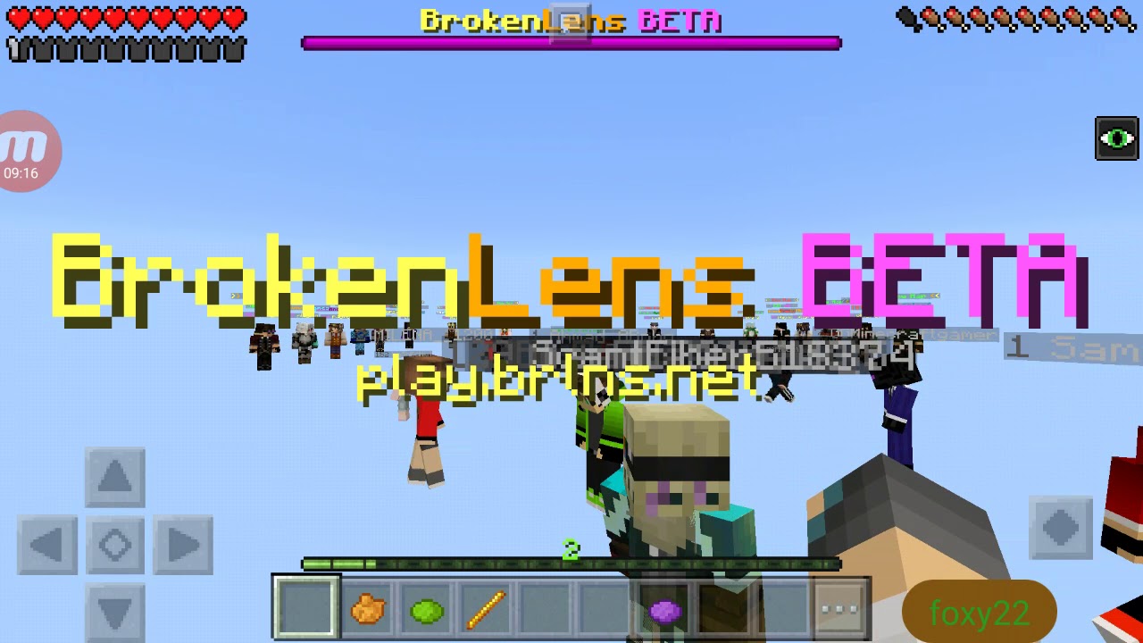 Playing mini games on brokenlens - YouTube