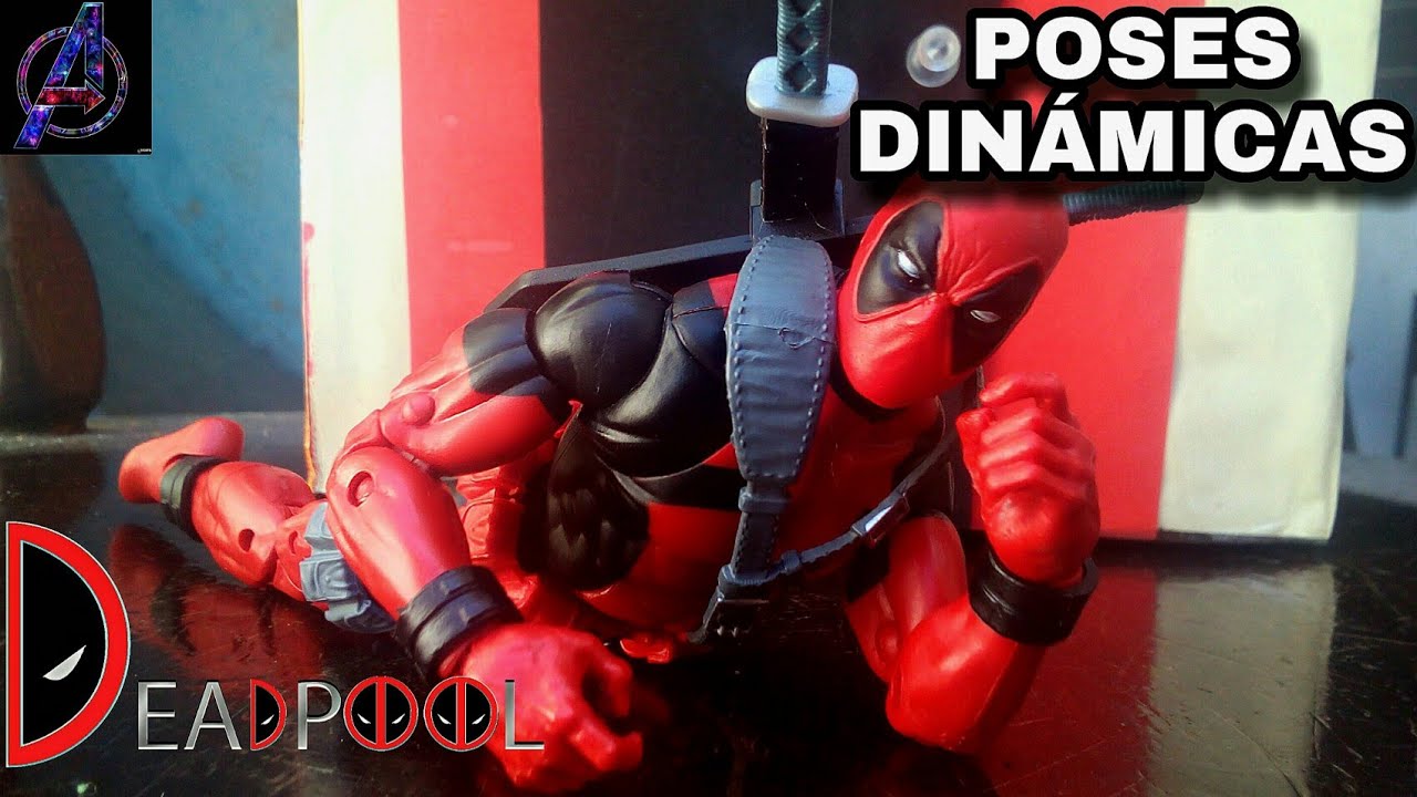 "10 POSES DINÁMICAS" PARA (DEADPOOL) DE {MARVEL LEGENDS} QUE PUEDES ...