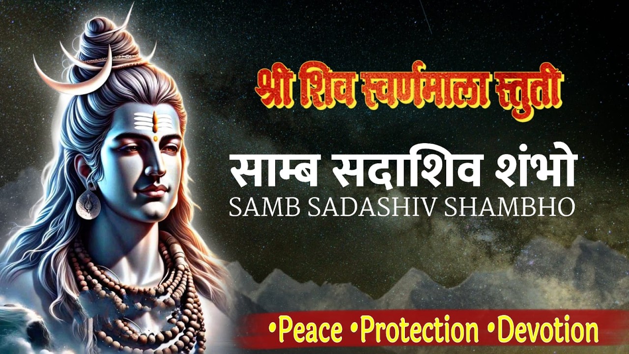 Samb Sadashiva Shambho | Shiva Swarnamala Stuti for Inner Peace ...