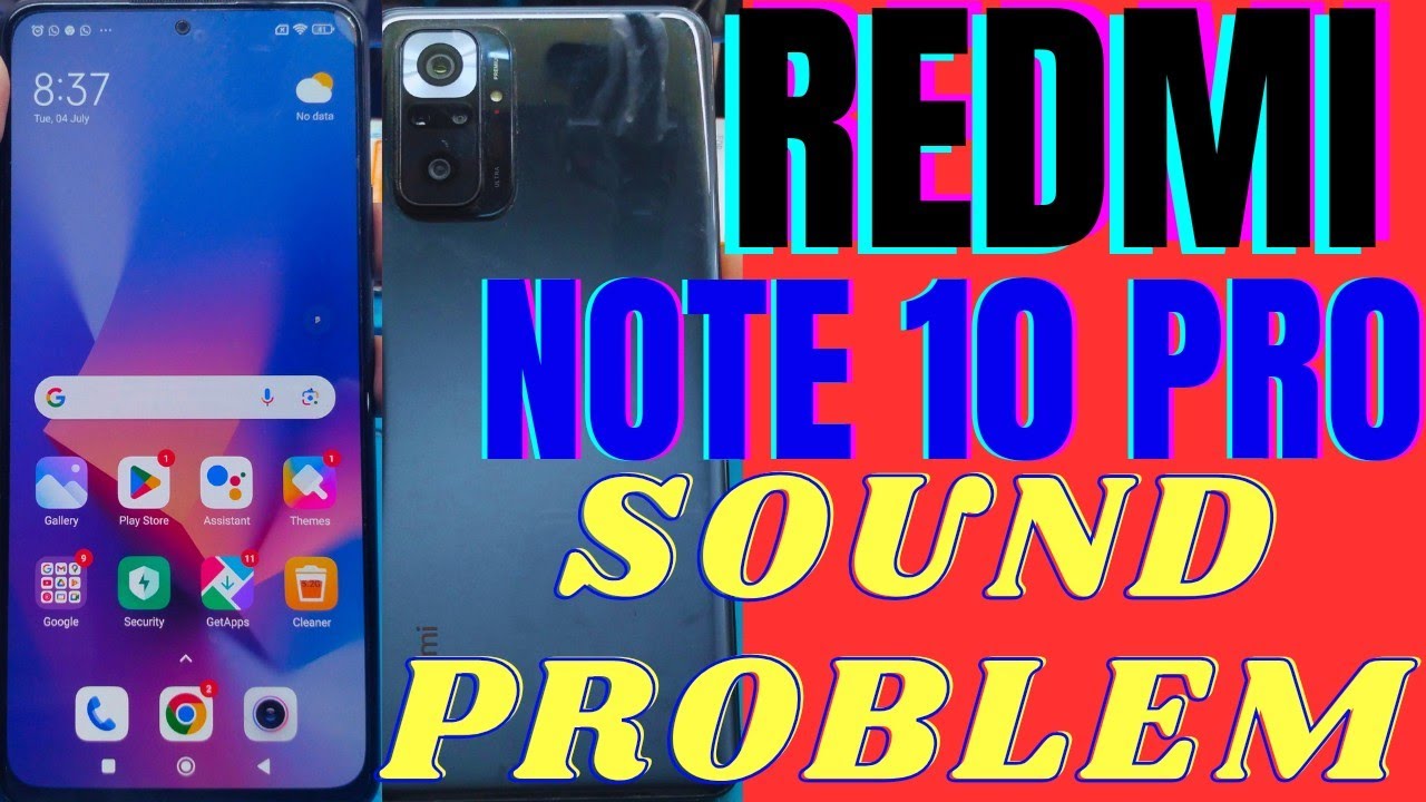 Redmi Note 10 Pro Sound Problem | Redmi Note 10 Pro Sound Not Working ...