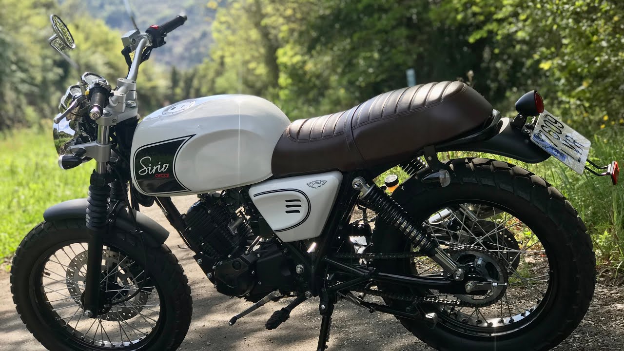 ORCAL SIRIO CAFE RACER #0 TODO DE SERIE !!! - YouTube