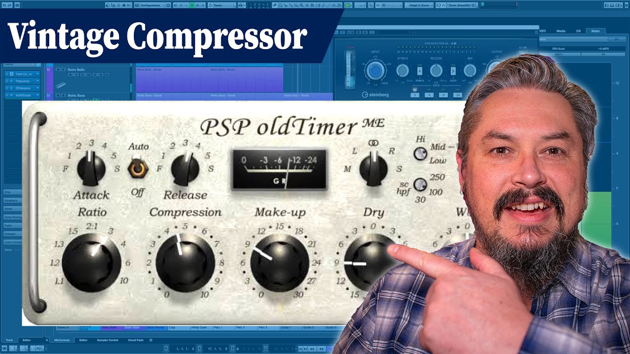 PSP oldTimer Plugin - Compressor Plugin - YouTube