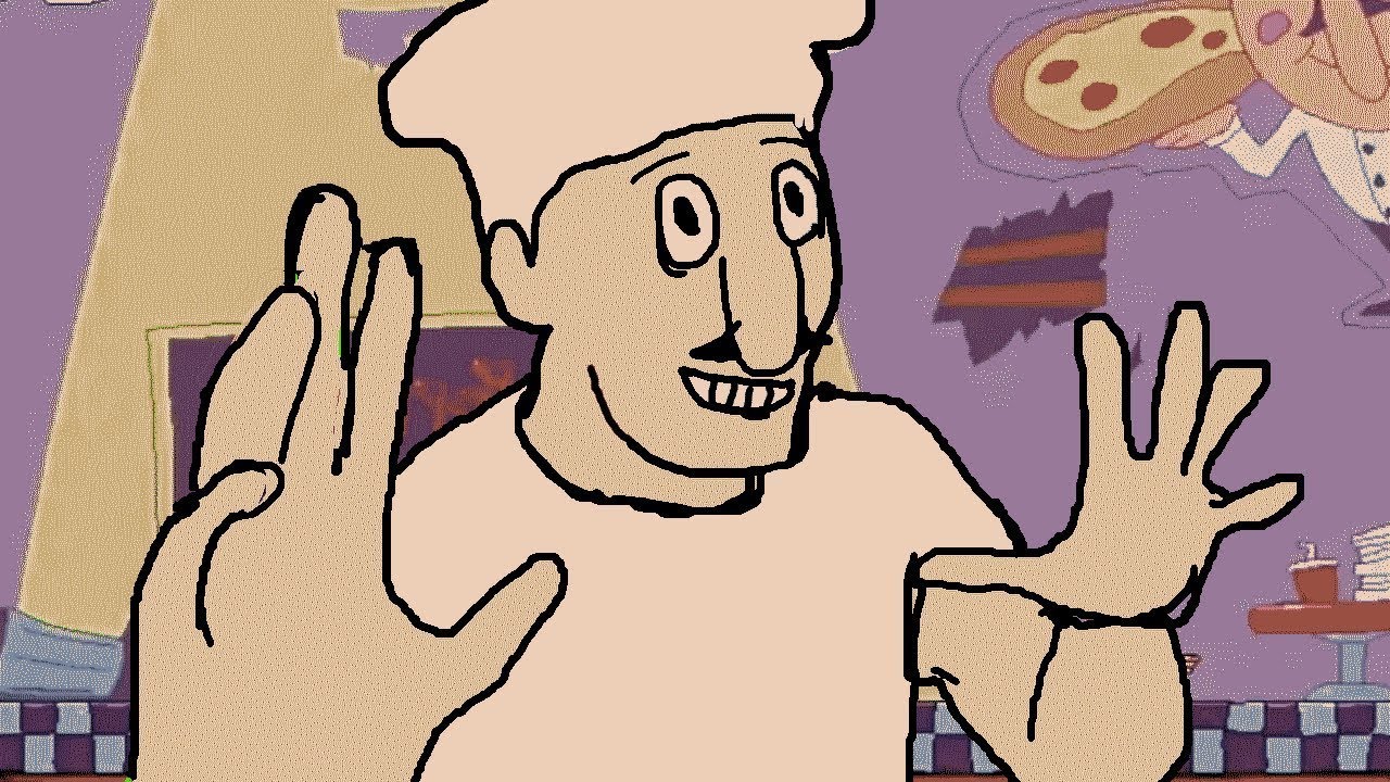 PizzaTower John Gutter any% SpeedRun 1m 34sec 49ms (62-th in speedrans ...