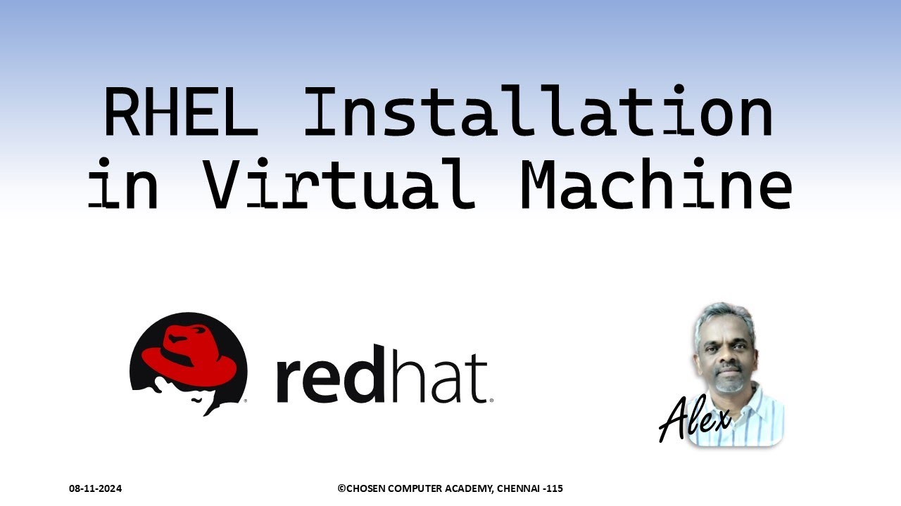 RHEL 9 Installation on Virtual Machine - YouTube