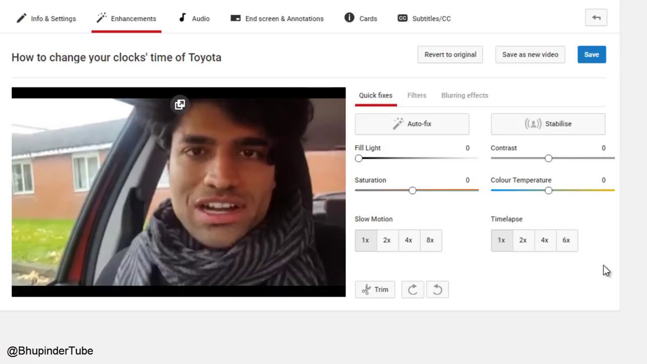 How to change orientation of your youtube video - YouTube
