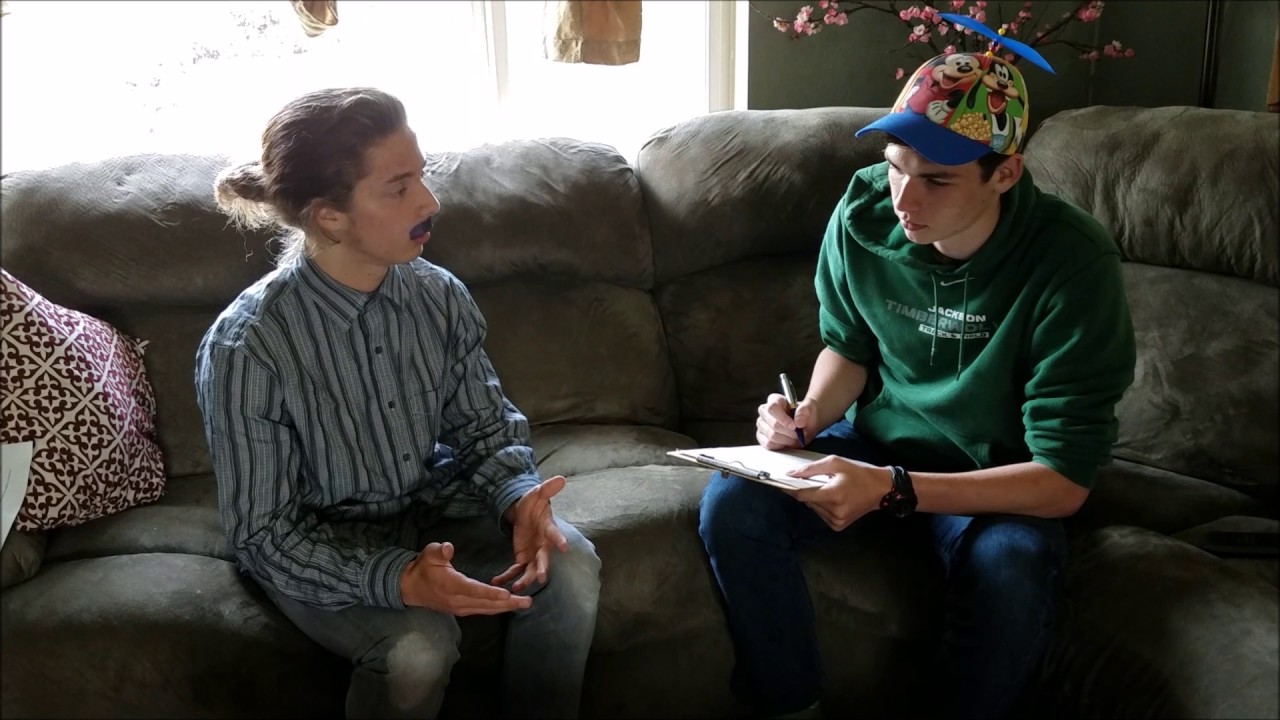 Interview with historical figure - YouTube