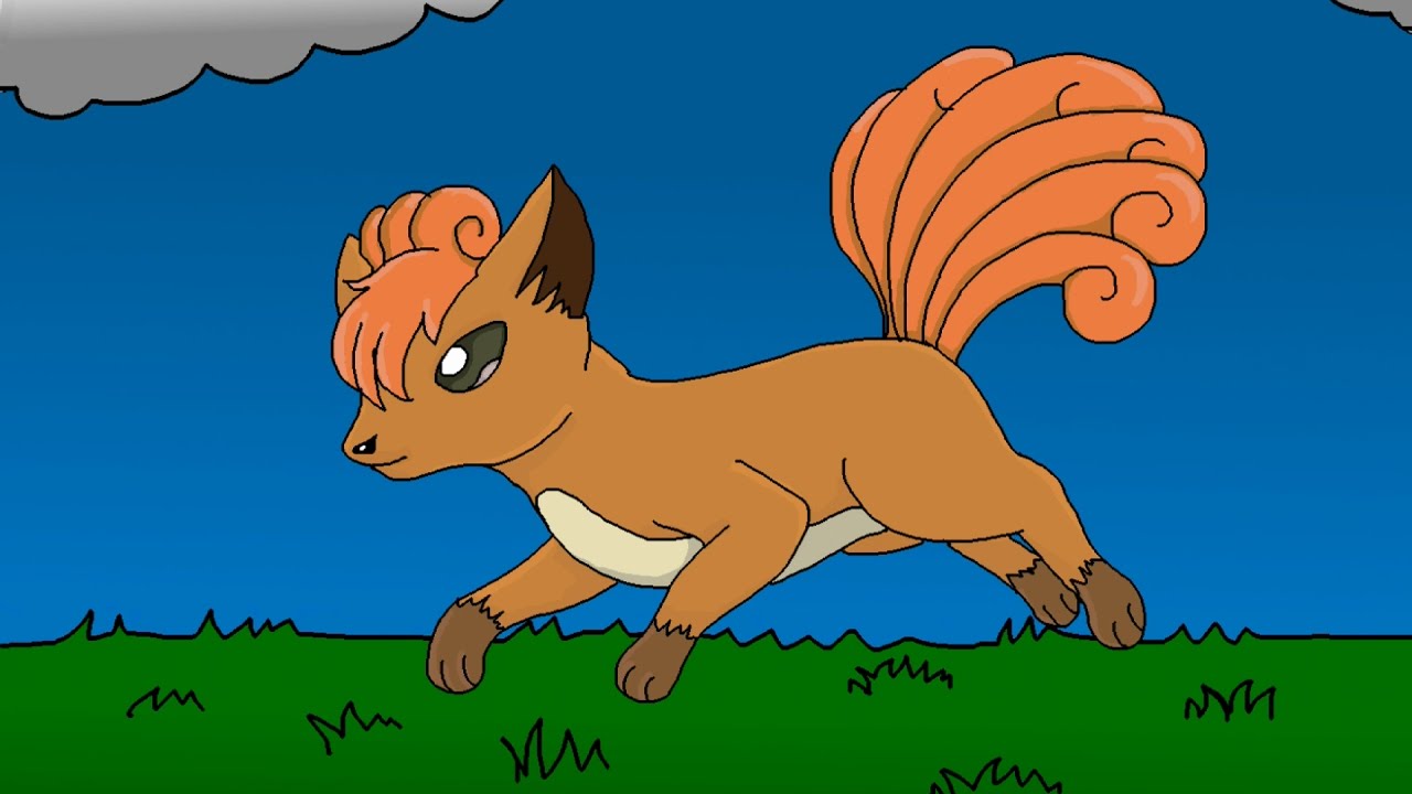 Pokemon Vulpix Drawings