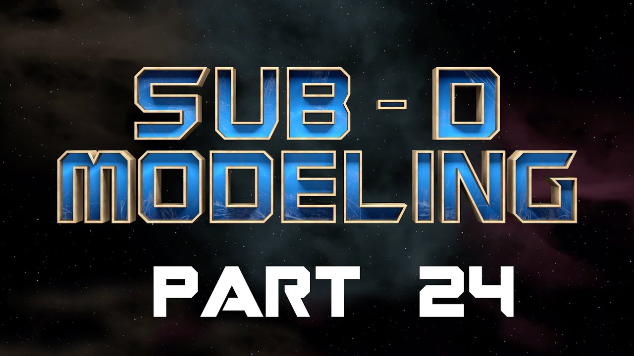 Sub-D Modeling in C4D - Part 24 - Quad topology exercises - YouTube