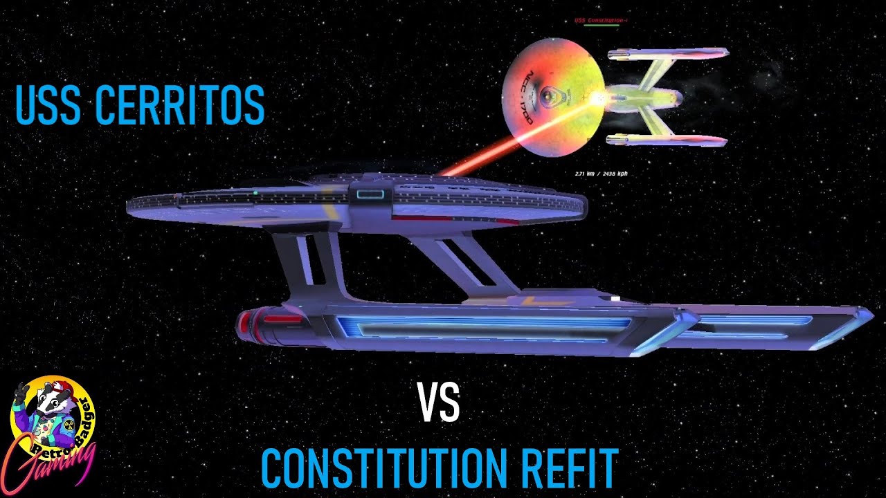 USS Cerritos VS Enterprise A (Constitution Refit) - Star Trek Ship ...