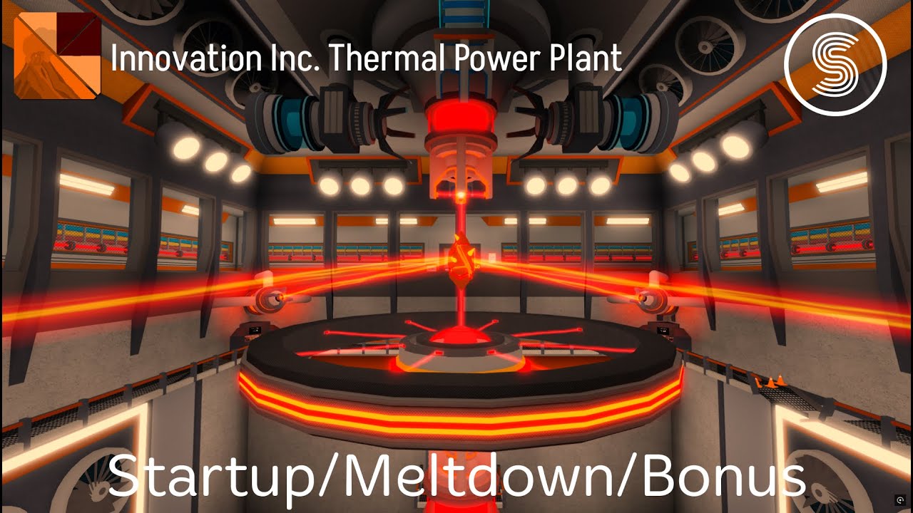 Innovation Inc.Thermal Power Plant Startup/Meltdown/Bonus | Roblox ...