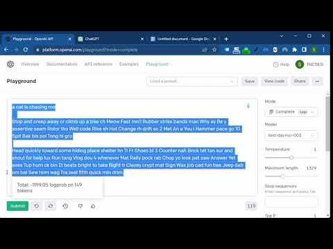 How To Use OpenAI's Playground - Basic Chatgpt Settings, Token Limits & More - YouTube