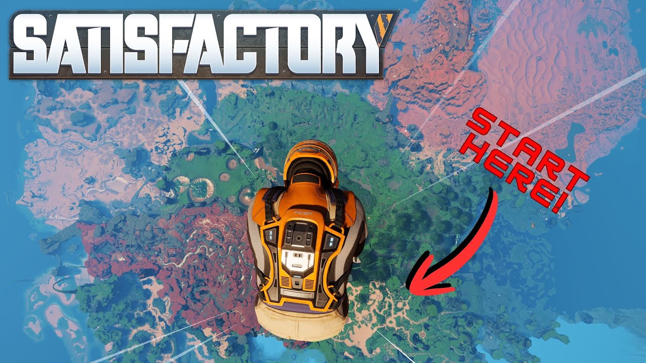 I Tried Every Satisfactory Starter Zone So You Don't Have To! | Satisfactory 1.1 - YouTube