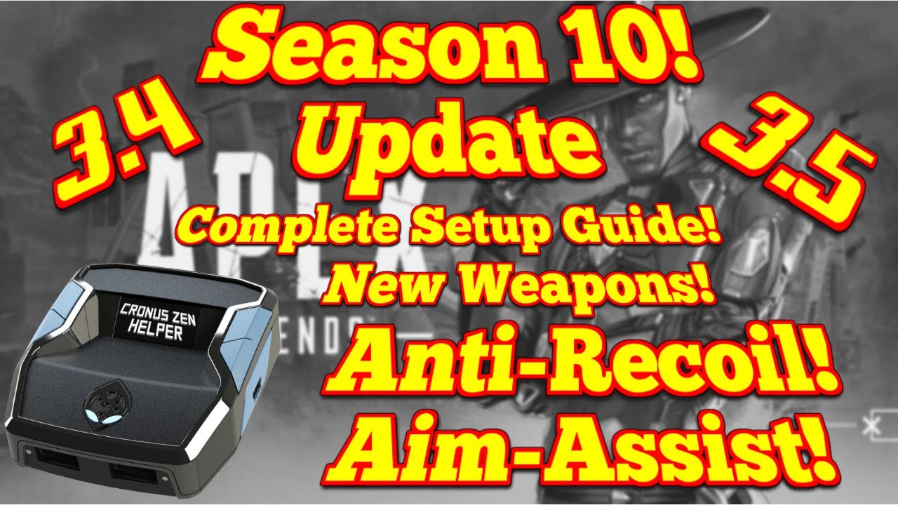 Cronus Zen Apex Legends Season 10 Complete Setup Guide - Community Pack ...