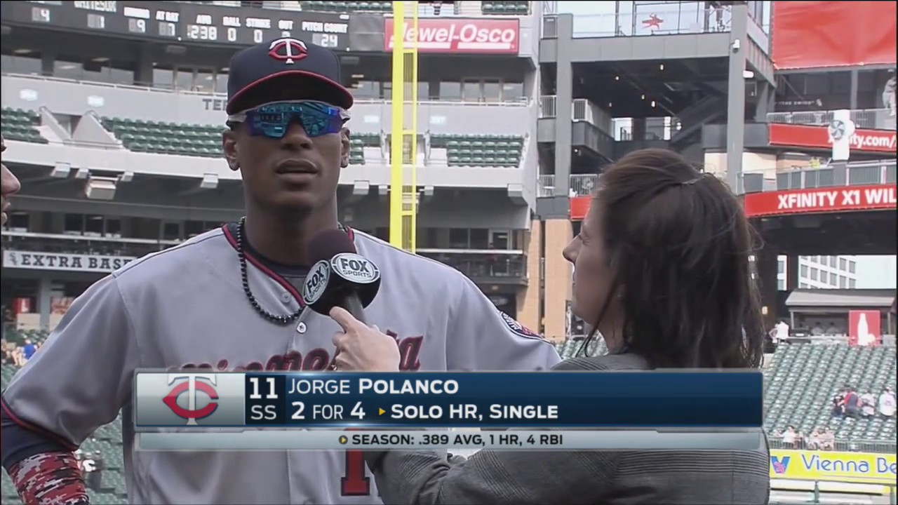 Jorge Polanco says Twins are staying together, focused - YouTube