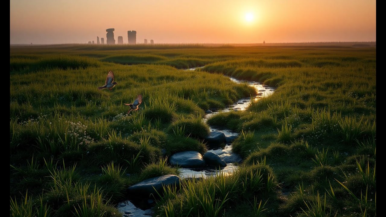 Magical Dawn in the Celtic Meadow - YouTube