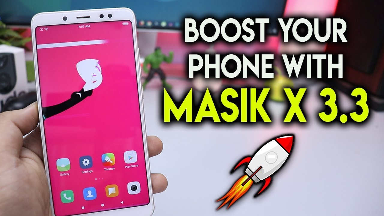 💯 MASIK X 3.3 ROM | SPEED UP REDMI NOTE 5 PRO 🚀 | Hindi - YouTube