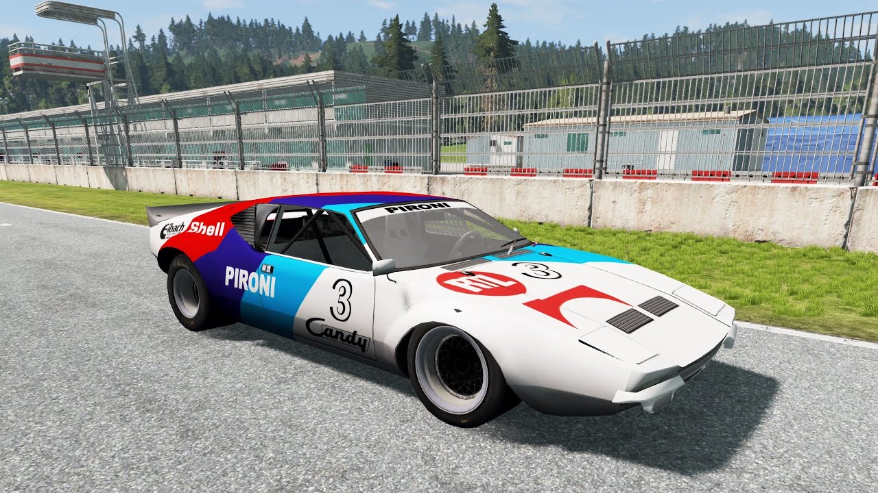 BeamNG.drive - De Tomaso Pantera 1972 - Car Show Test Drive Crash . 4K ...