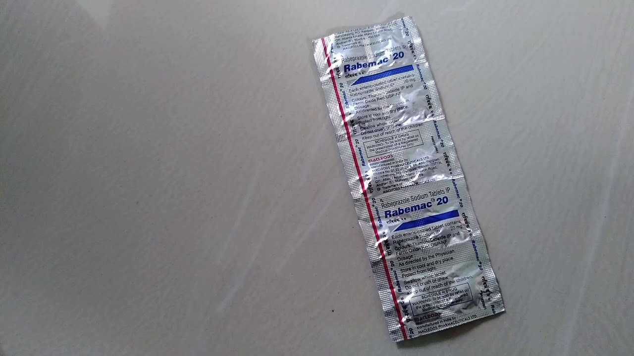 Rabemac 20Tablet review |Rabeprazole Sodium tablets | - YouTube