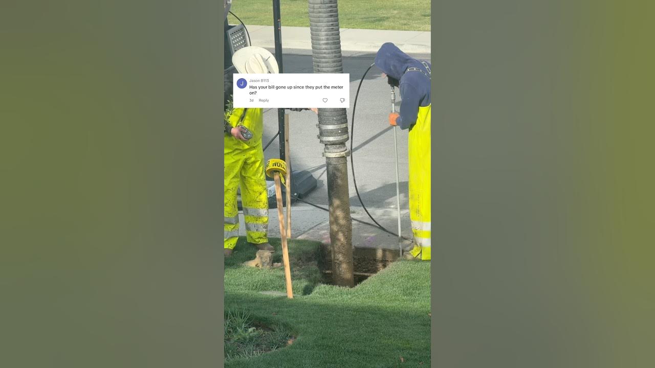 An update on my water bill - YouTube