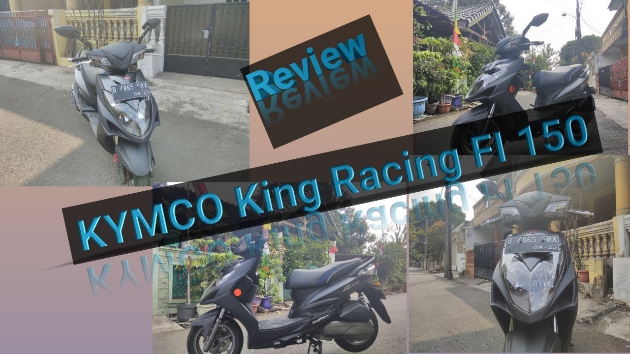 REVIEW KYMCO King Racing FI 150 cekidot guys - YouTube